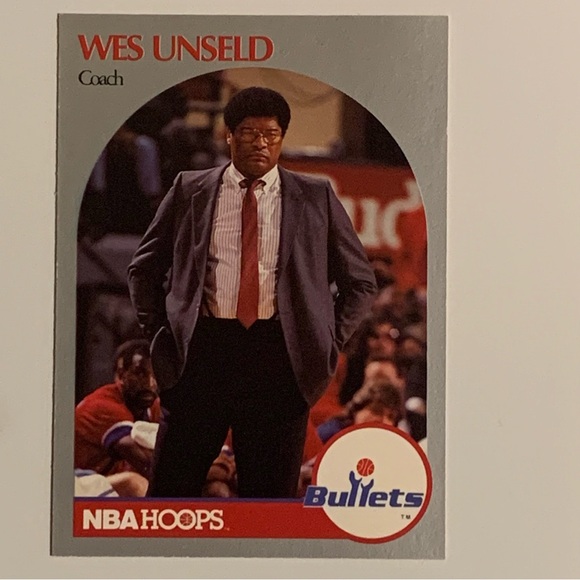 NBA HOOPS | Toys | 99 Nba Hoops Washington Bullets Wes Unseld 331 ...